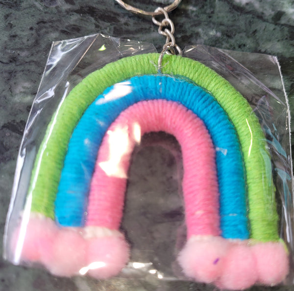Rainbow Key Chains - Aunty Beas Designs